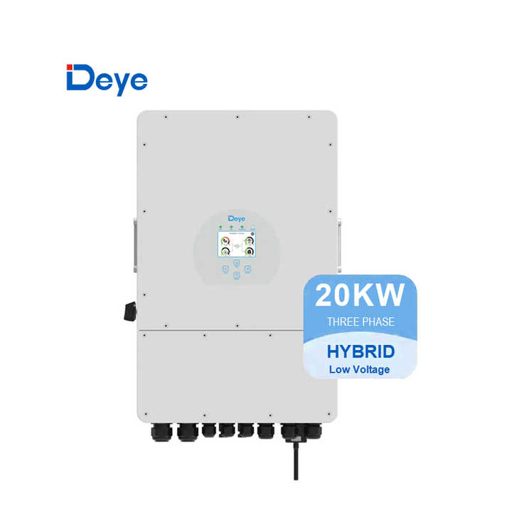 Deye Solar System Inverter SUN-8k-sg04lp3 10KW 12KW 20Kw 48V 3 Phase ...