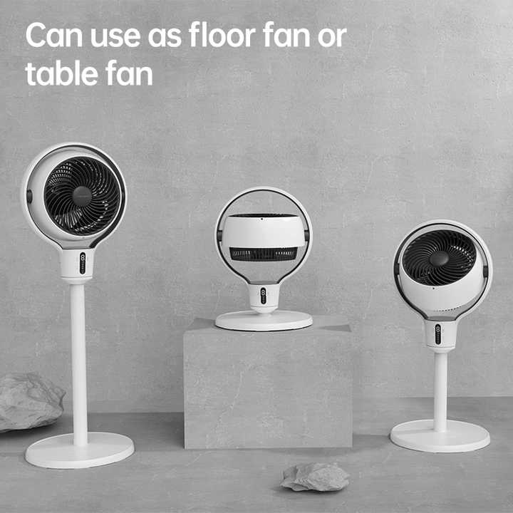 Smart Brushless 10 Inch Pedestal Fan air Circulation Tower and Pedestal ...