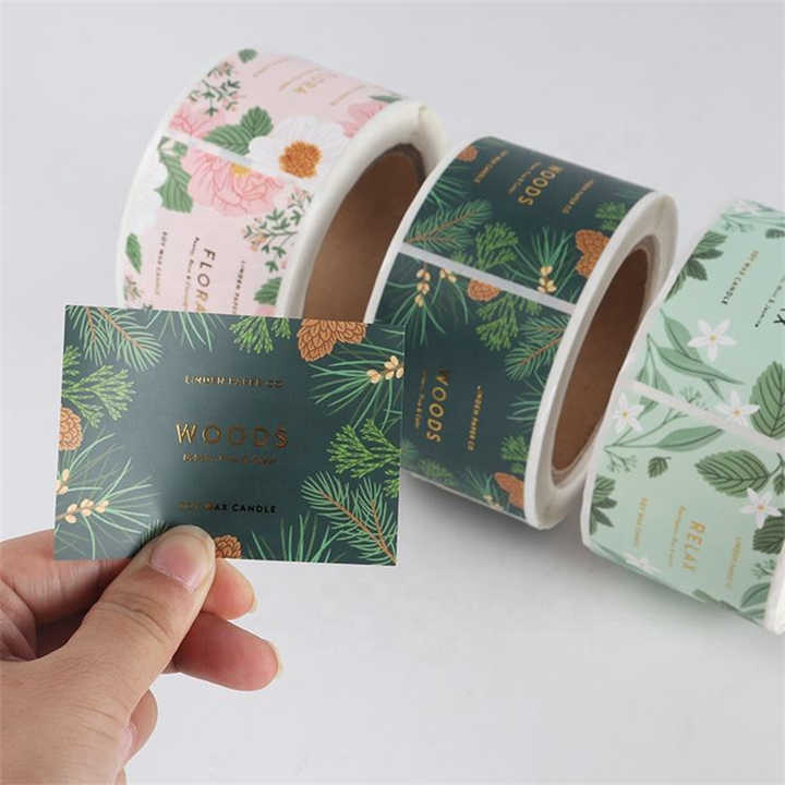 Custom Printed Waterproof Vinyl Cosmetic Label Sticker Luxury Embossed ...