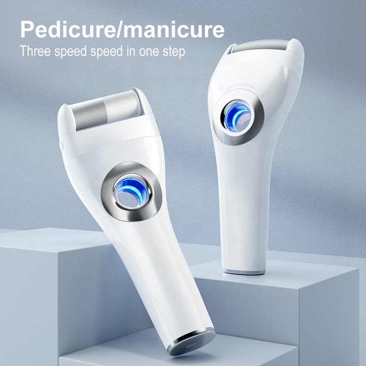 Pedicure Device Rechargeable Foot Scrubber Grinder Foot File ...
