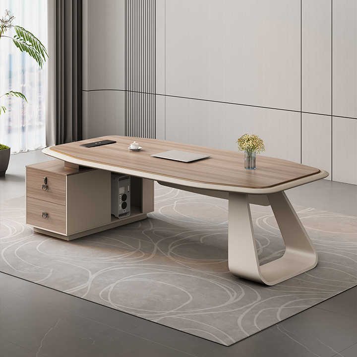 Wooden Luxury Modern Office Furniture Boss Table Boss Desk Ceo Desk ...