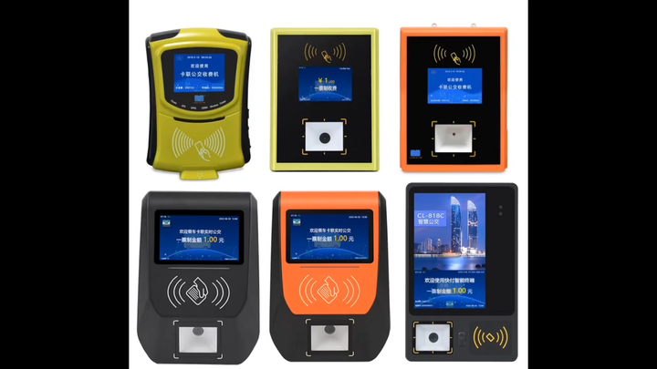 Validador de Bus 4G con escáner de código QR, compatible con RFID ...