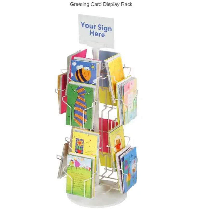 Metal Wire Brochure Holder Display Post Calendar Comic Book Brochure ...
