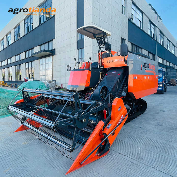 Agricultural Machine Chinese Combine Harvester High Quality 88/102/112 ...