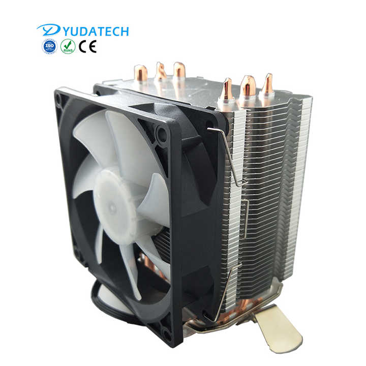 Customizable 1U Low Profile Server Cooler with RGB Fan Dual Ball CPU ...
