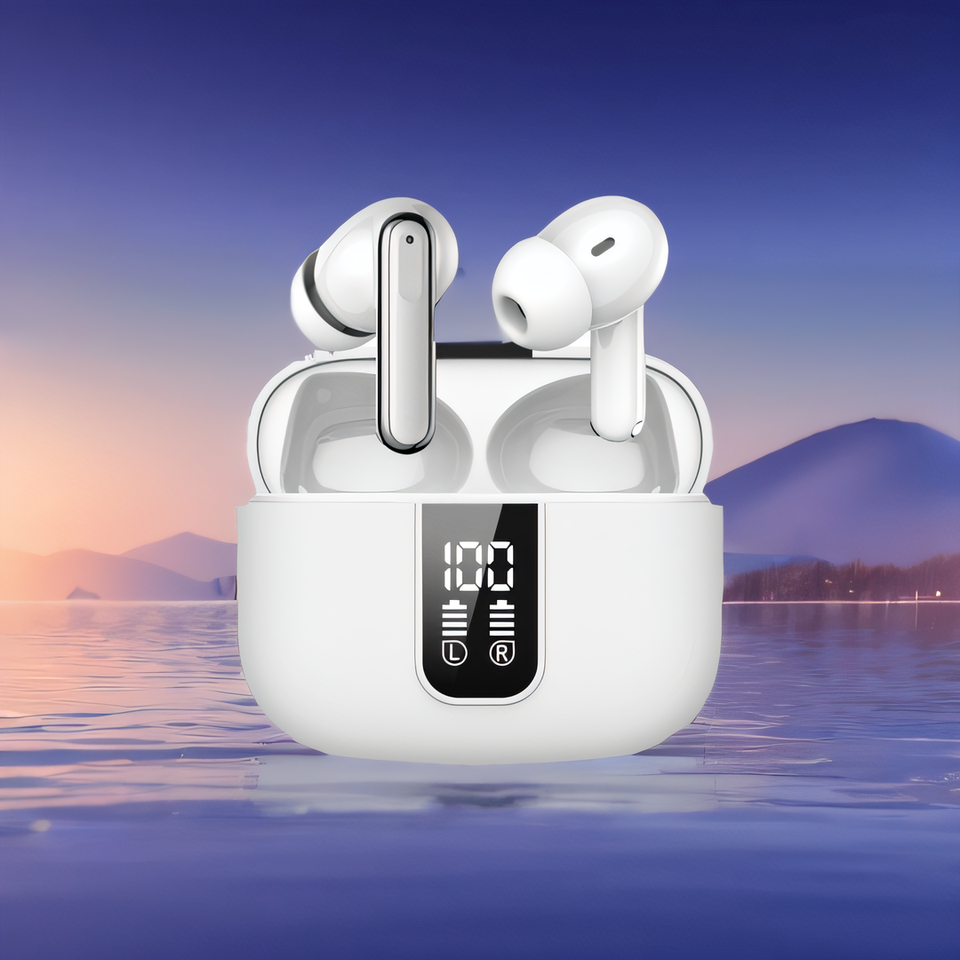 Y40 Wireless ANC Noise Reduction Earphones with LED Display