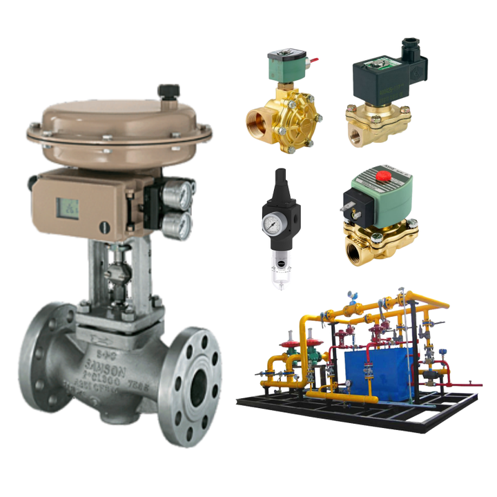 Samson 3241 Globe Control Valve of the ANSI 300 Pressure Class Rating ...