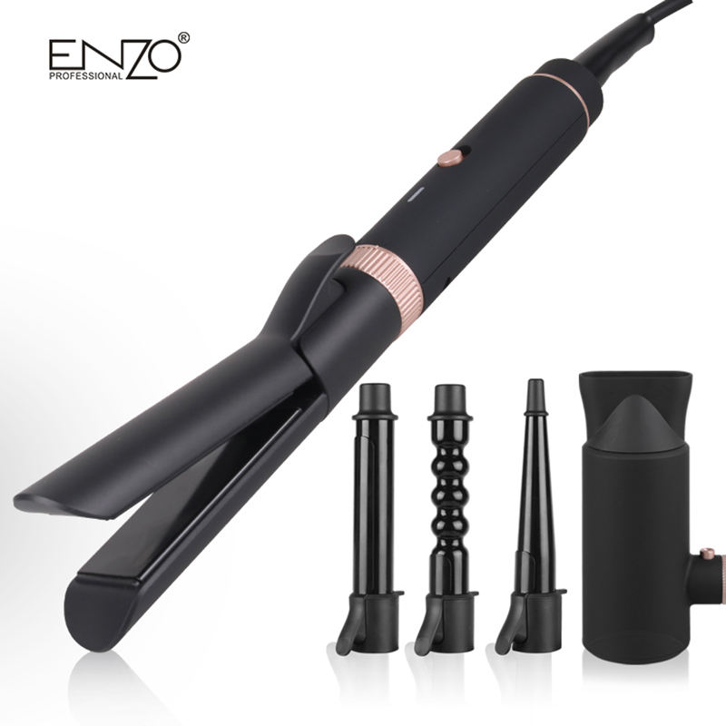 ENZO EN-6310 Professional 5 in 1 Multi Styler With Curling Iron ...
