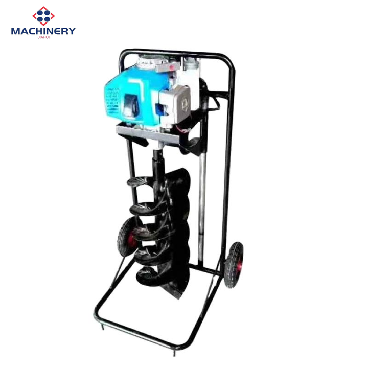 62cc Hand Push Tree Planting Machine with Core Components-Motor Engine ...
