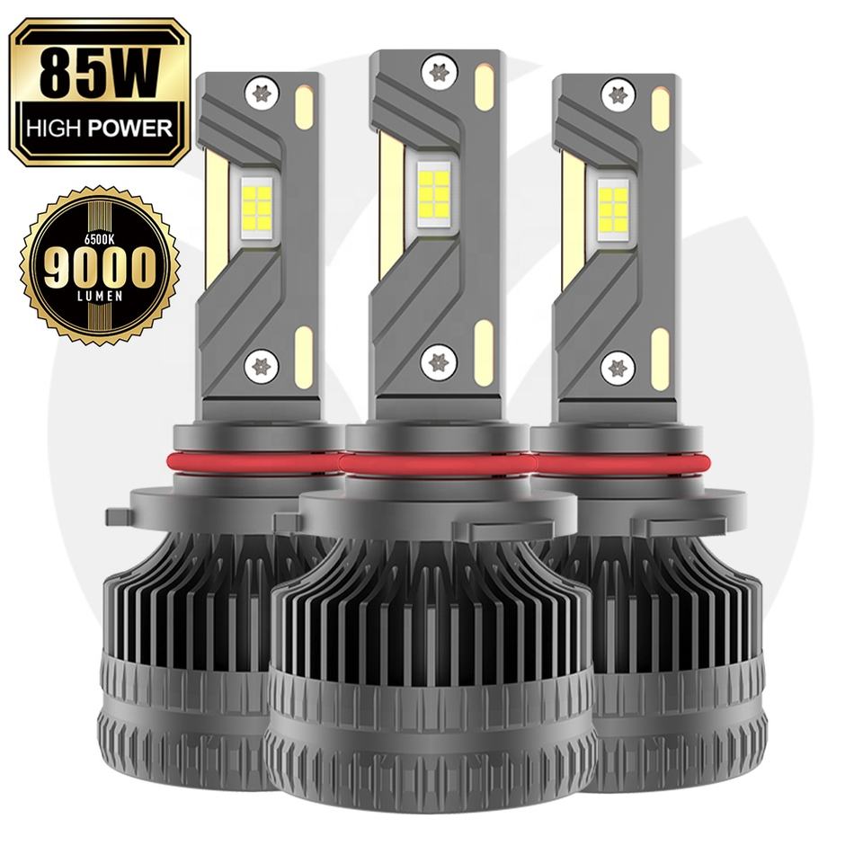 Yufeng 85W A10 Ultra-Bright Automotive LED Headlight Bulb H1 H3 H4 H7 ...