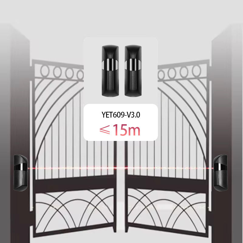 YET609 Universal NO/NC 180 Degrees Rotation Infrared Sensor Detector ...
