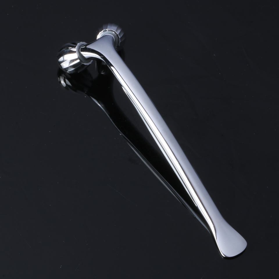 Manual Handheld Facial Massager with Metal Body Skin Tightening ...