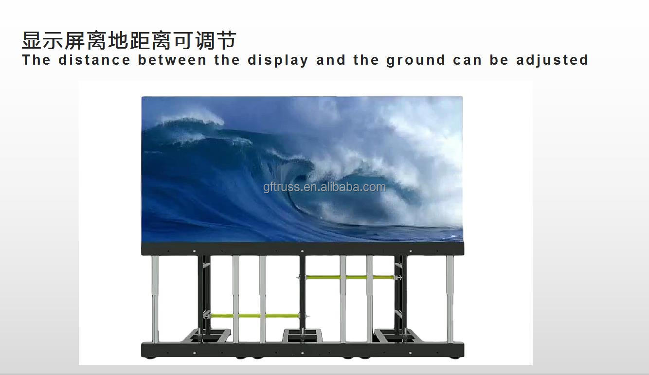 Stable Ground Support for LED Video Walls - Indoor & Outdoor
