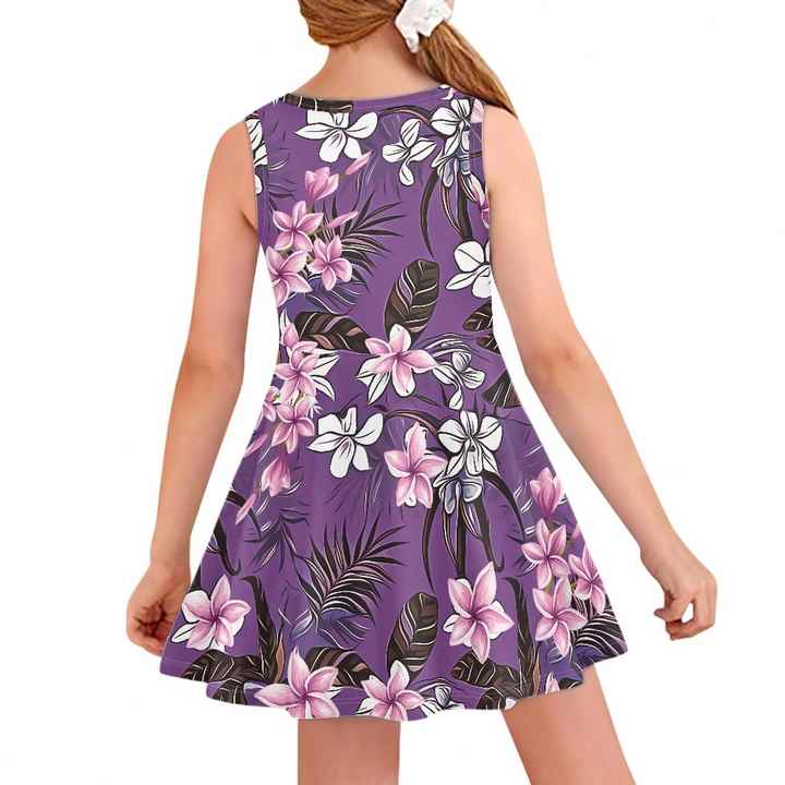 Shop Polynesian Samoan Puletasi Kids Dresses for Girls