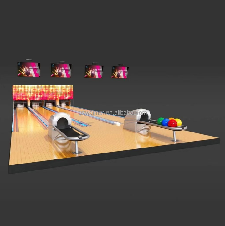 CE Certified USBC Approved Latest Bowling Alley Equipment String Ten ...