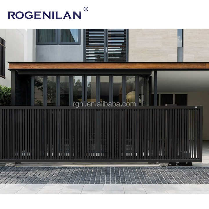 Robust Motorized Sliding Safety Gates for Schools & Factories