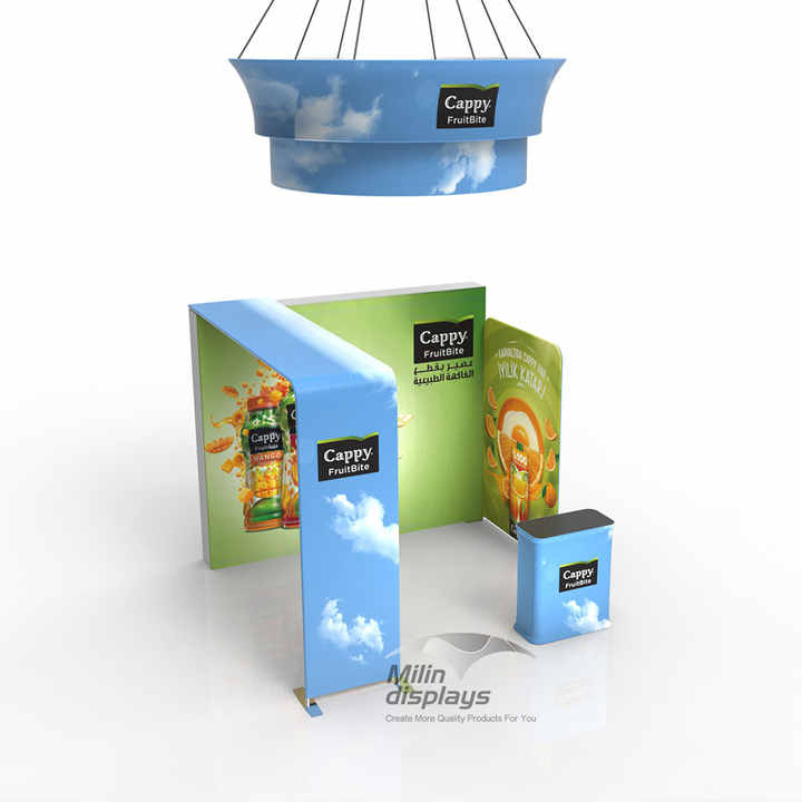 Portable and Foldable 10x10 Arch Backdrop Booth Kit Dye Sublimation ...