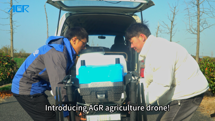 AGR Agriculture Spread Fertilizer Drone - Crop Spray Efficiency