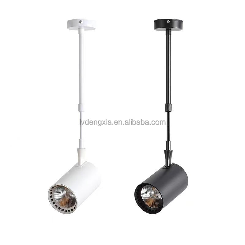 Wall Side Mounted Spot Light - Telescopic Boom Display