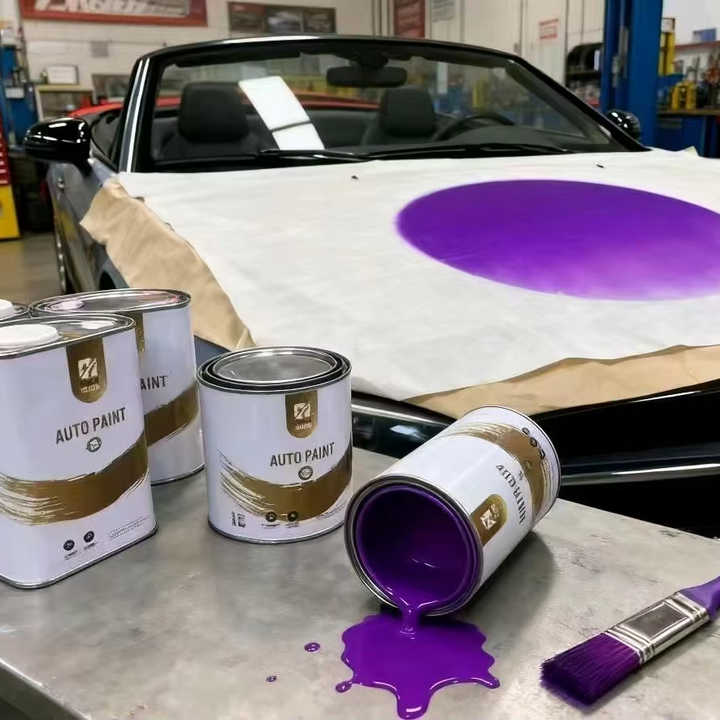 Automotive Acrylic Surface Coating Liquid Spray Paint Premium Coating ...