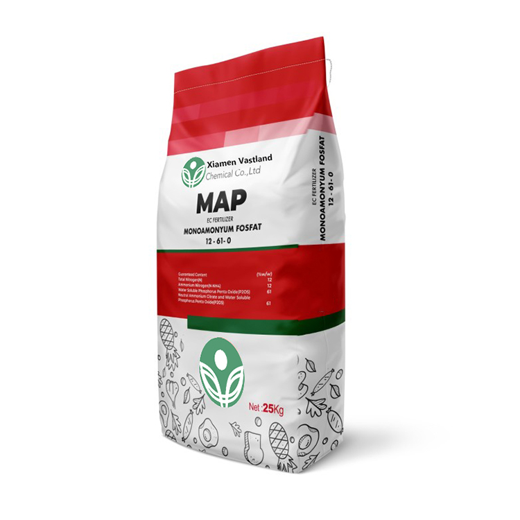 Powdered MAP Fertilizer - 12-61-0 High Quality Water Soluble