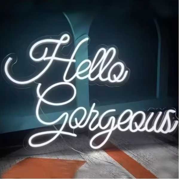 Professional Custom Plastic Acrylic Logo LED Neon Lights Sign for ...