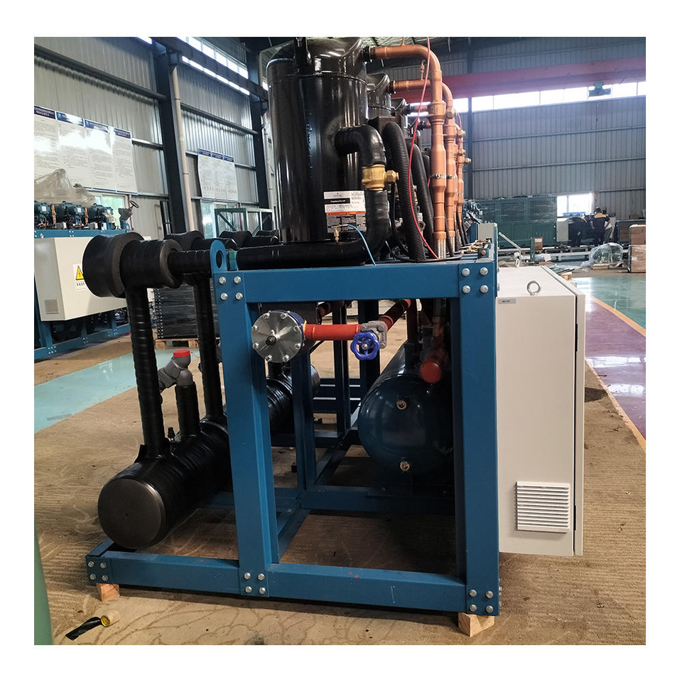 12HP White Scroll Compressor Condensing Unit with R410A Refrigerant ...