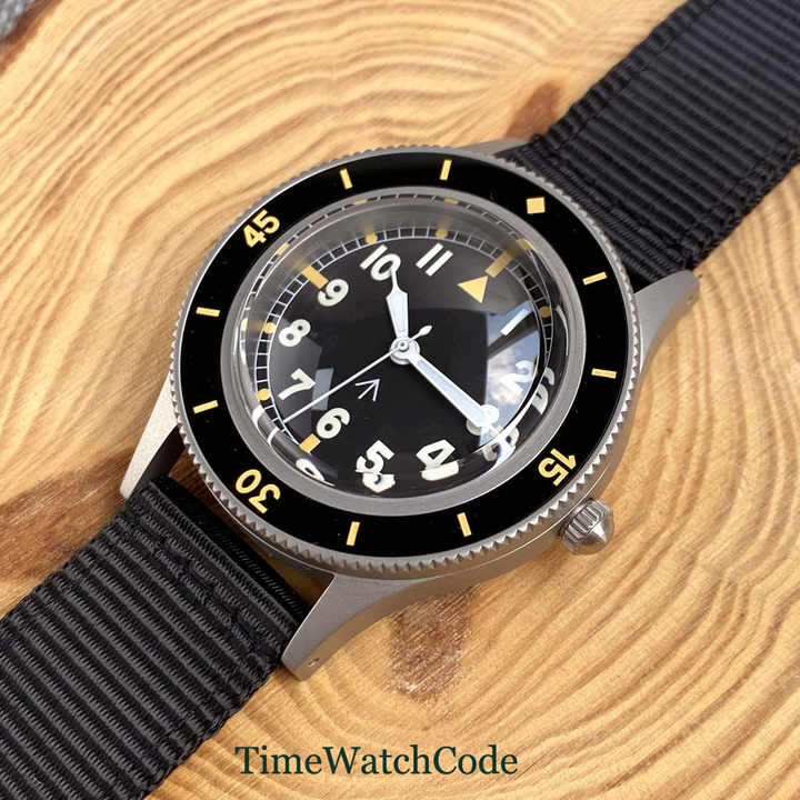 Tandorio Automatic Watch for Men Sandblasted NH35 PT5000 Movement ...