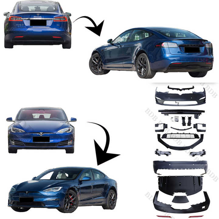 Original New Upgrade Modification Front Bumper for Tesla Model S 2017 ...