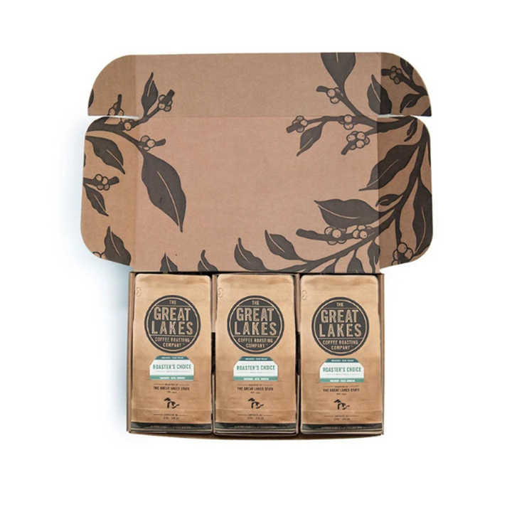 Custom Corrugated Cardboard Subscription Box for Coffee