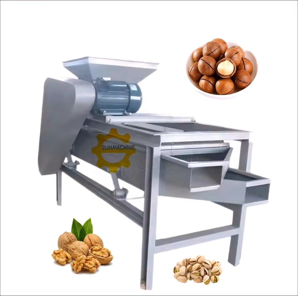 Commercial Automatic Cracker Sheller - Efficient Nuts Processing