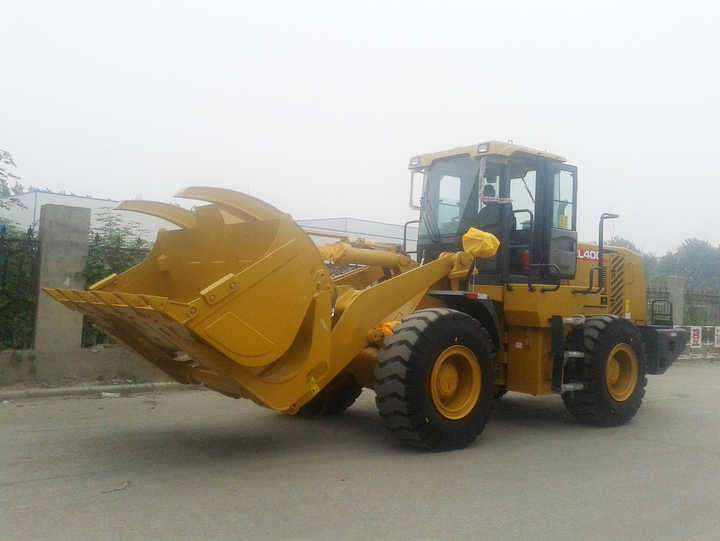 High Efficient ZL40G Small Wheel Loaders 4 Ton Mini Wheel Loader for ...
