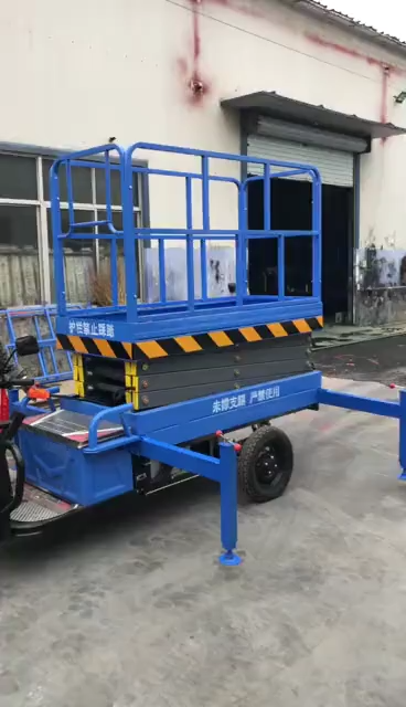 Stationary Tricycle And Dune Buggy Lifting Scissor Lift Scissor Lift ...