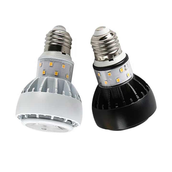 White 12v 24v 220v 10w Led Bulb Par20 Led Spotlight E27 Downlight ...