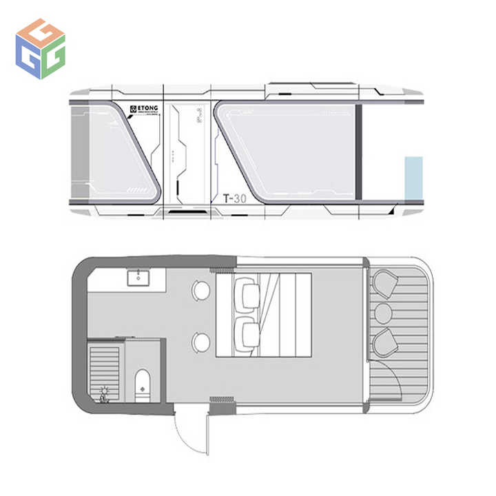 Luxury Prefabricated Houses - Capsule Cabin Kits