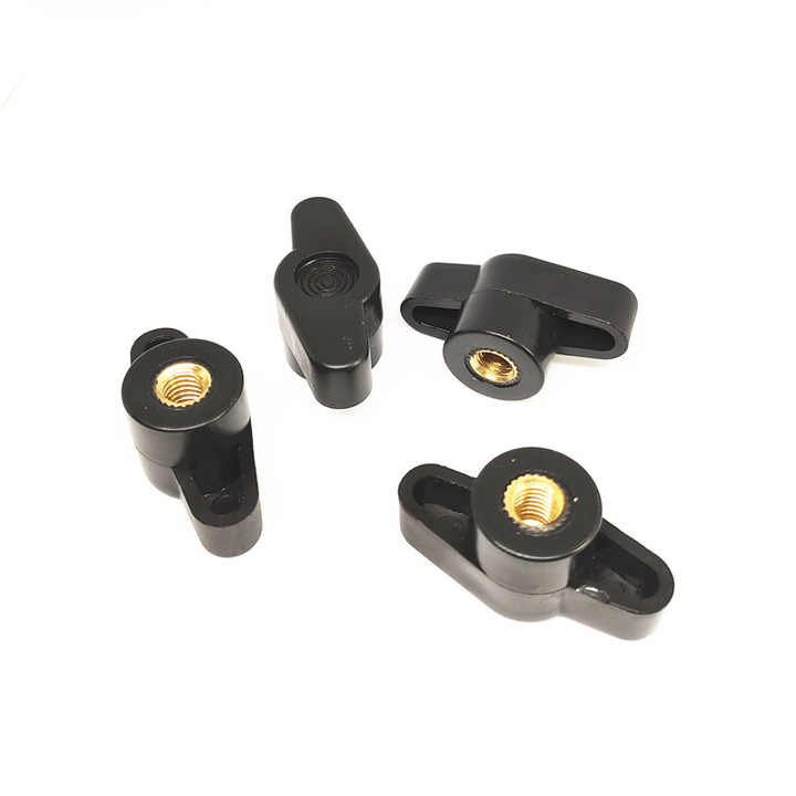 High Quality M5 M6 M8 Plastic Handle Nut Wing T Knob Nut Black Color ...