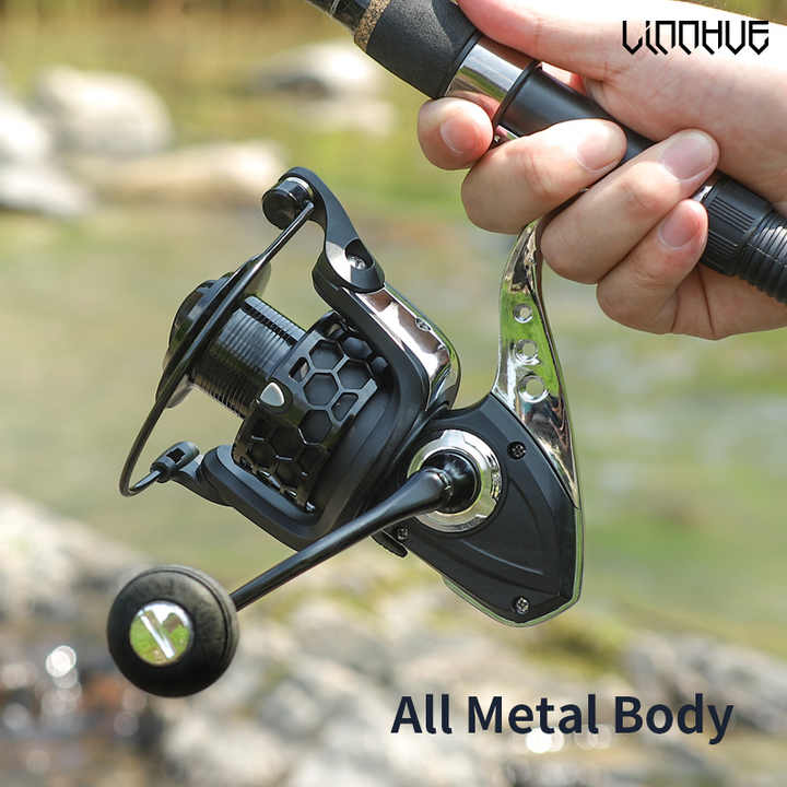 LINNHUE Spinning Reels - Durable and Versatile Fishing Gear