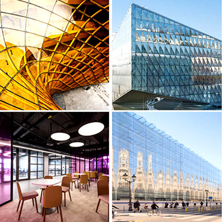 Exposed Hidden Capped Spandrel Unitized Facade System Aluminum Stick ...