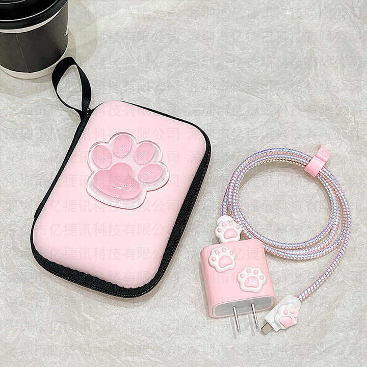 Cute Cartoon Luxury Bling Glitter Diamonds Data Cable Charger Protector ...