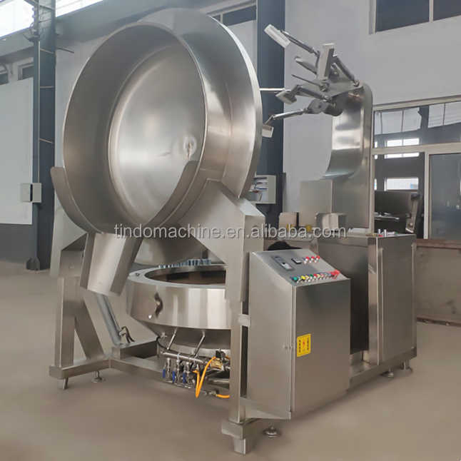 Industrial Automatic Food Cooking Mixer Planetary Stirring Cooking Pot ...