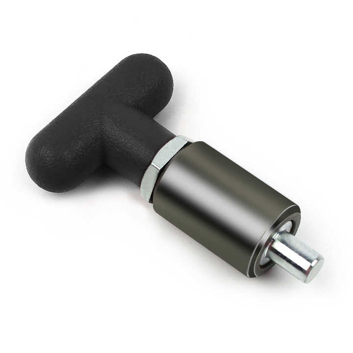 T-handle Weld-Mount Retractable Spring Plungers by PDM