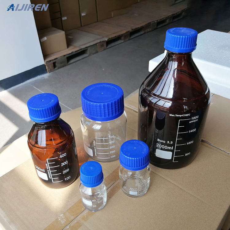 Laboratory GL45 Reagent Bottles - Durable & Heat-resistant