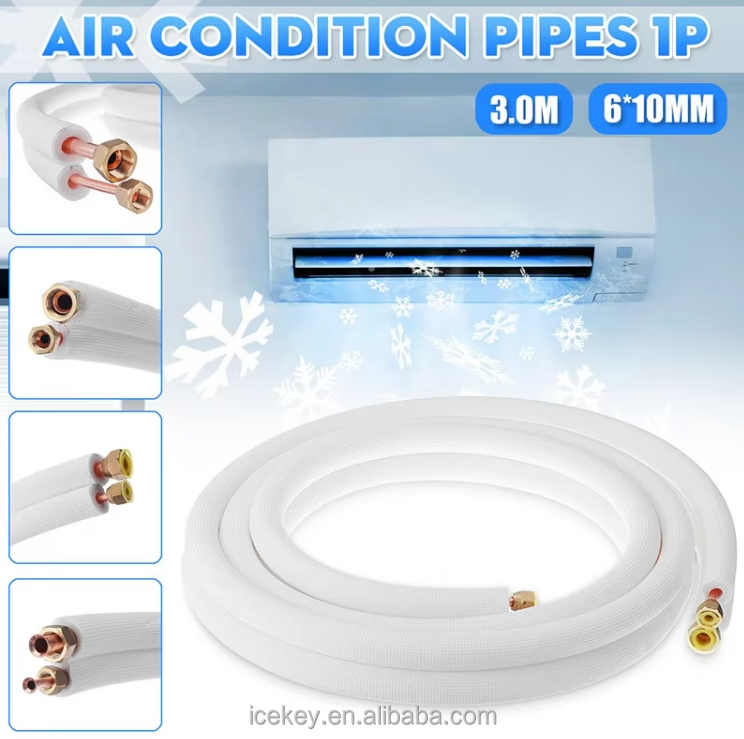 Premium Split Air Conditioner Copper Pipes for HVAC Efficiency