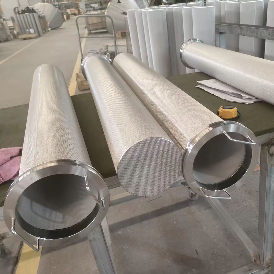 High Flow 304 Stainless Steel Wedge Wire Screen Tube Reusable Self ...