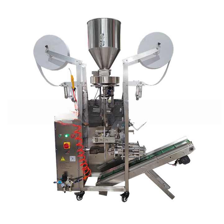 Automatic Paper Plastic Bag With Auger Filler Low Labor Cost Coffee ...
