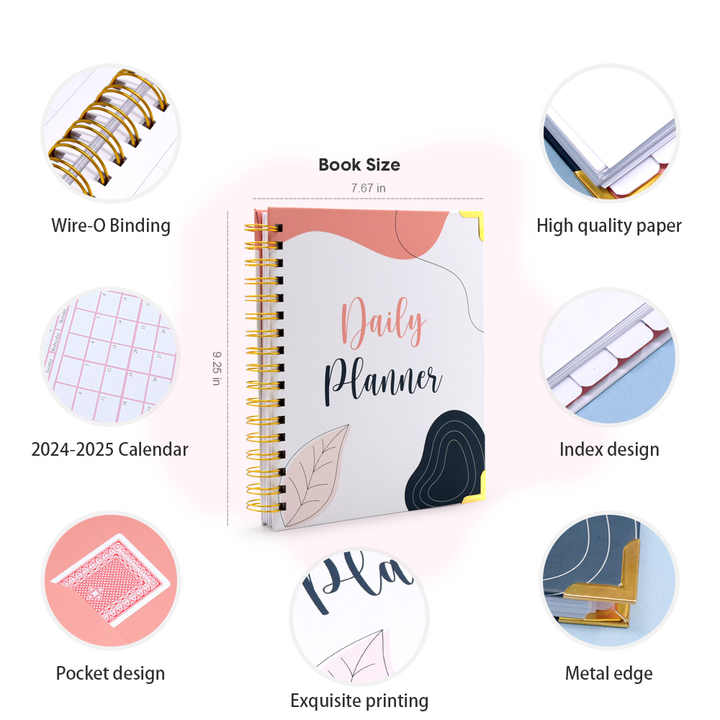 Customizable Journal Planner Notebooks for 2024