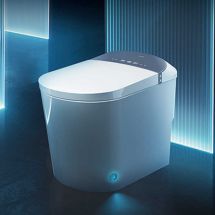JOMOO Smart Toilet - Luxury White, Dual-Flush, & Foot Sensor