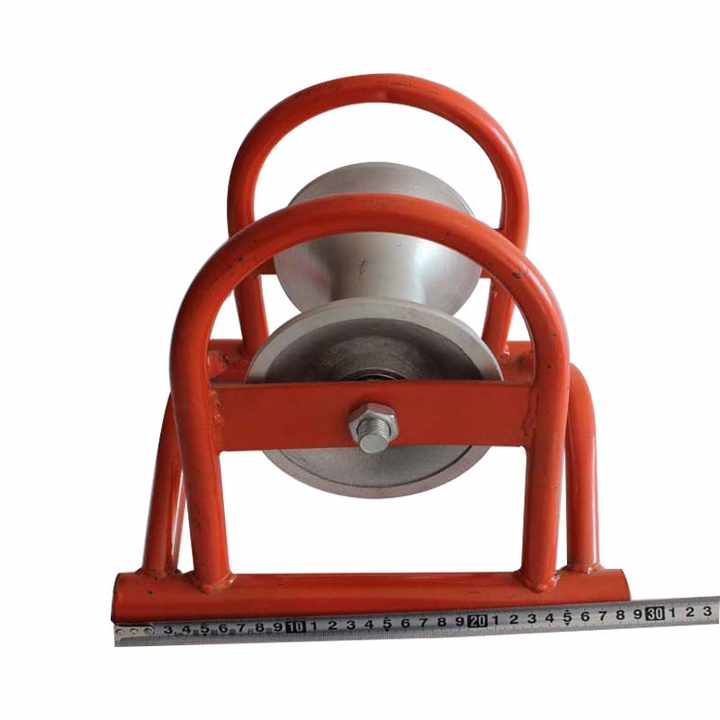 Underground Straight Line Electric Bridge Pulley - Cable Pulling Roller ...
