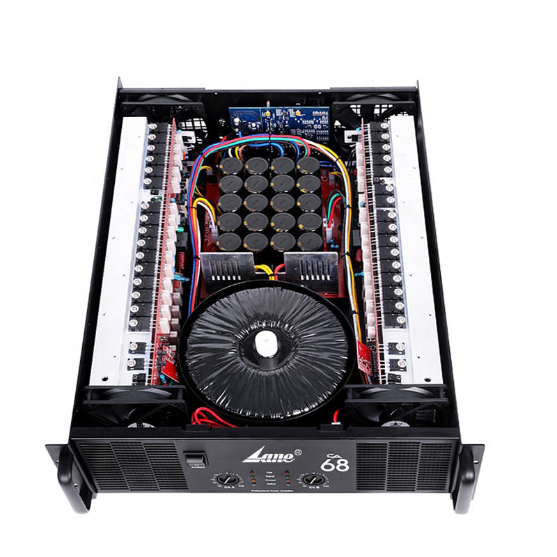 Lane CA68 10000 Watt Power Amplifier - Professional Hi-Fi Sound for ...