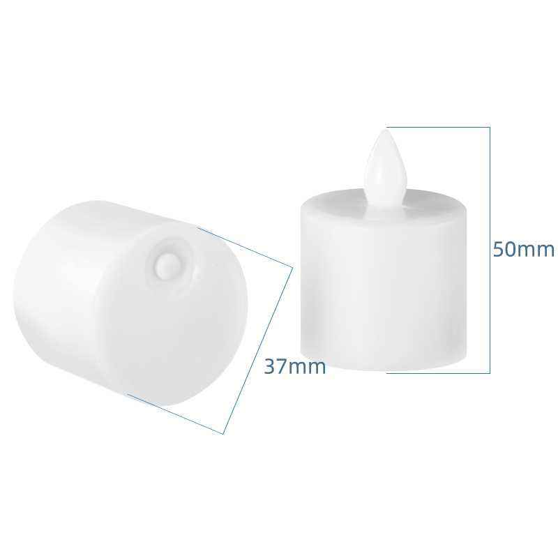 Hot 12PCs Rechargeable Battery Powered Flameless Candles Candela Del ...